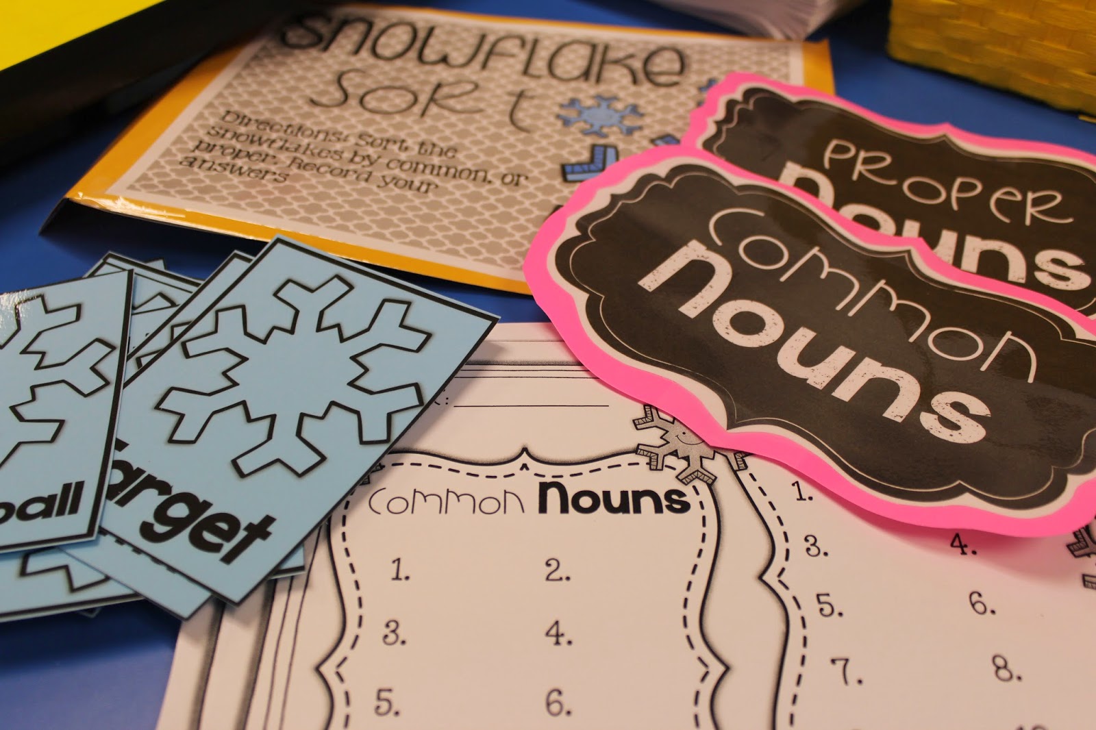 Life in First Grade: Winter Language Arts Centers in action (upper grades)