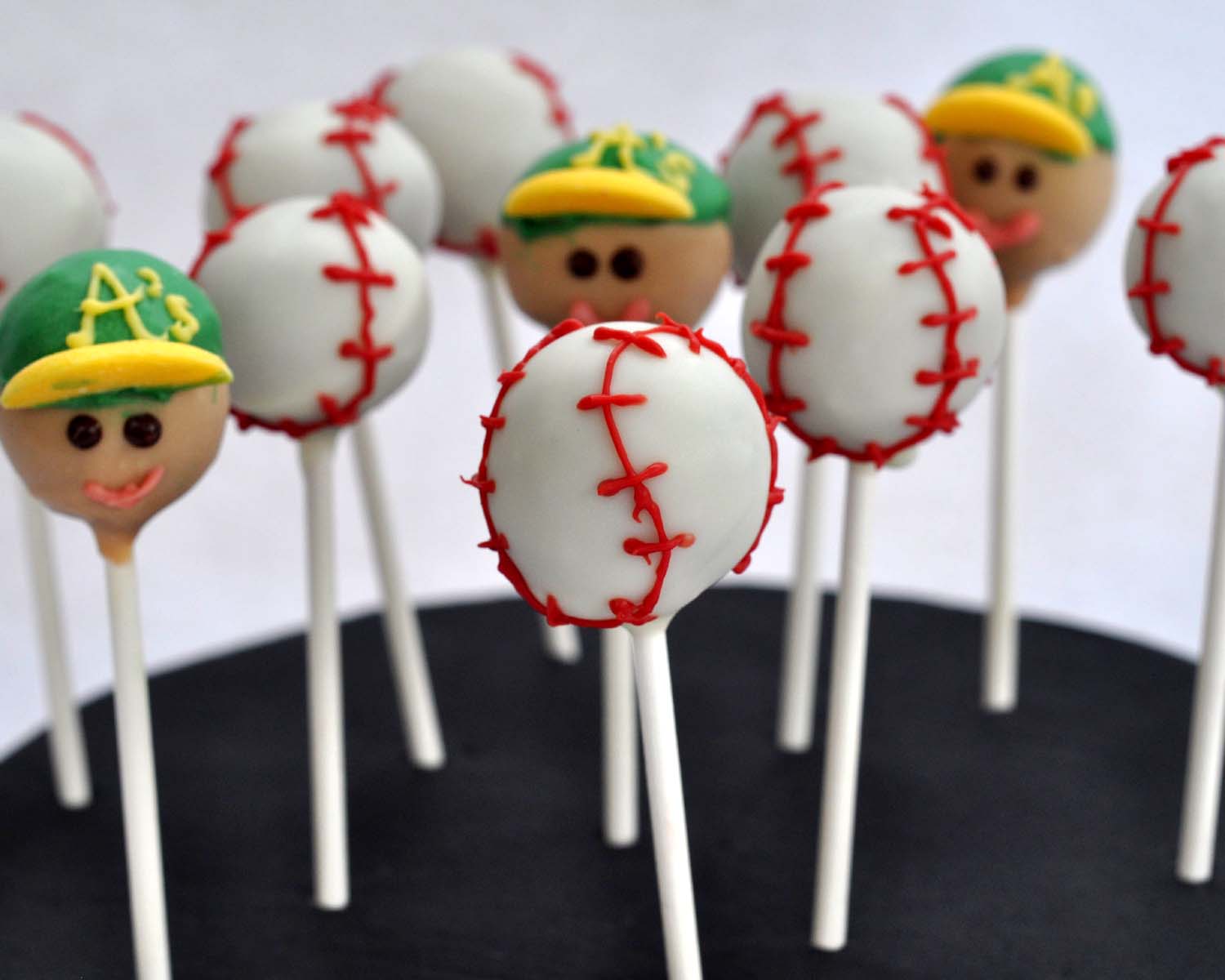 Beki Cook's Cake Blog: Take Me Out to the Ball Game - Cake Pops
