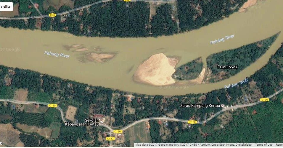 KERTAU VILLAGE, MARAN, PAHANG: Peta Kertau