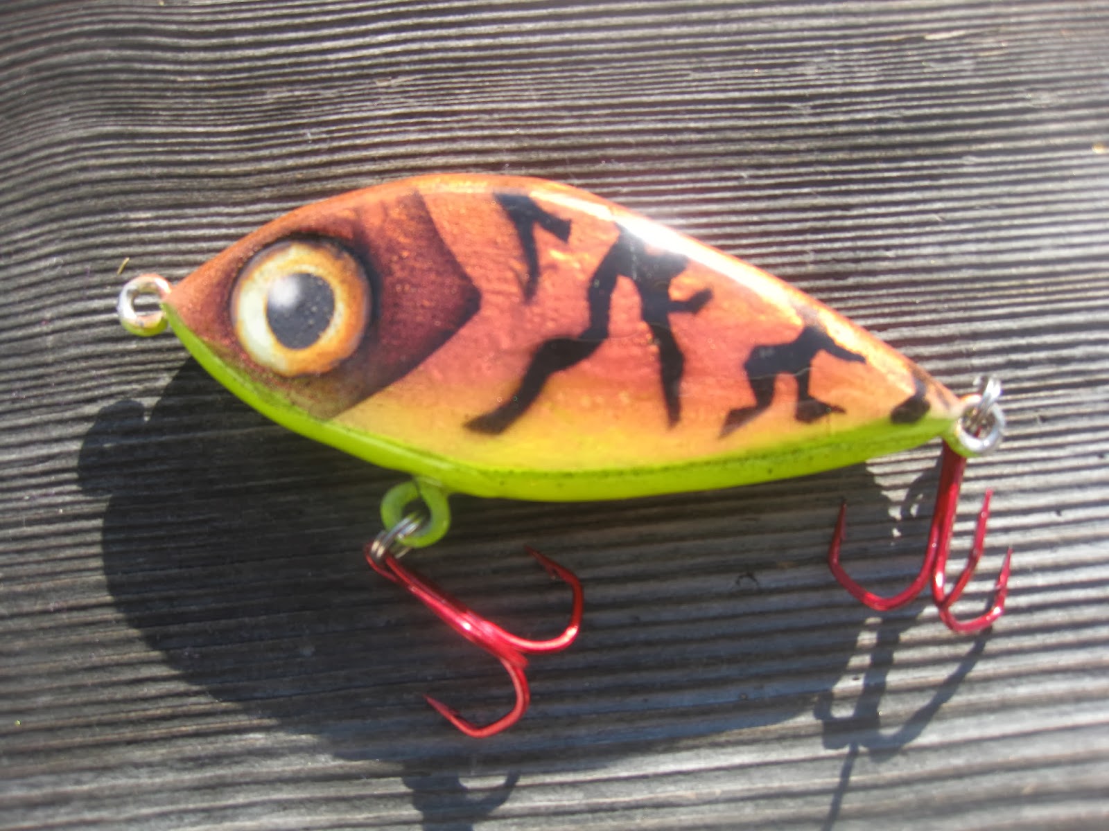 Psybolo Homemade Fishing Lures: Some Solarfall inspired Paint jobs