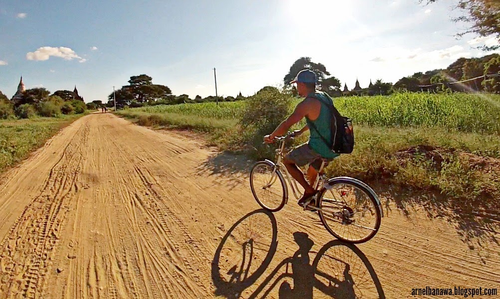 Pagoda Hopping by Bike - Bagan Myanmar | Arnel Banawa