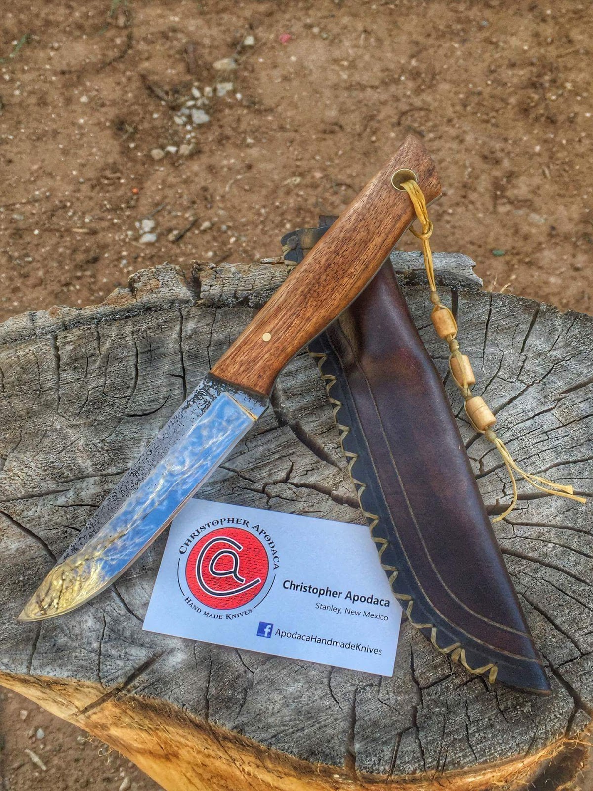 The 7 P's Blog: Christopher Apodaca Survival Knife Review & GAW!