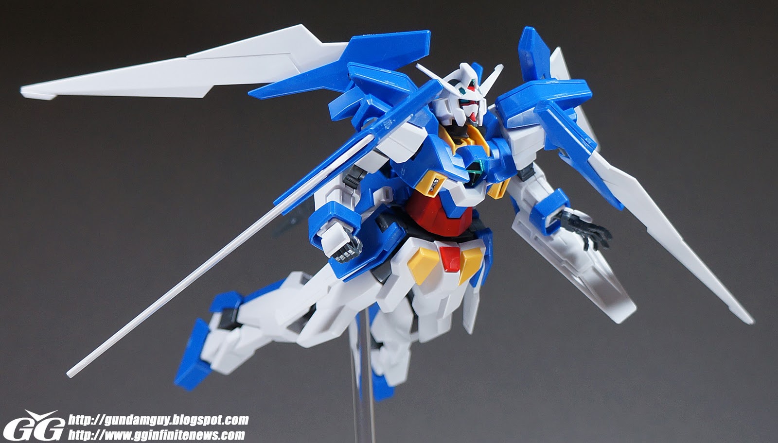 GUNDAM GUY: HG 1/144 Gundam AGE-2 Normal - Review Images by Gundam Guy