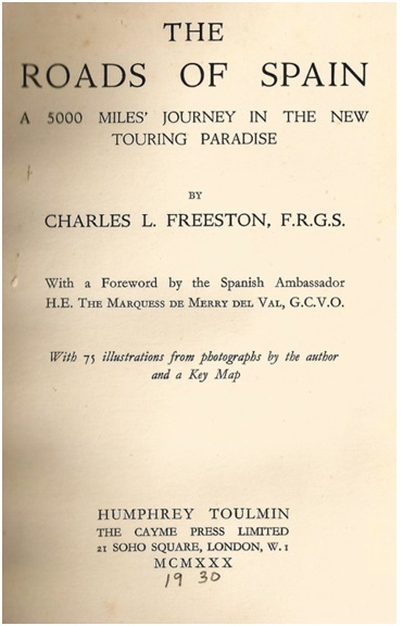 EN LA CARRETERA Classic: EL VIAJE DE FREESTON POR ESPAÑA EN AUTOMÓVIL