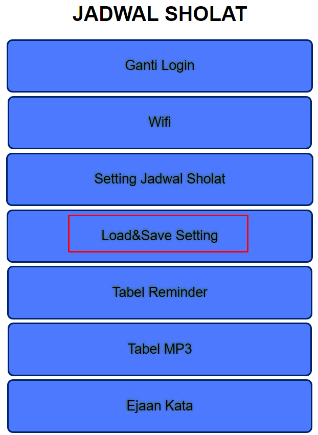 Tutorial Load Save and Setting JWS WIFI - Dicky B_Mz