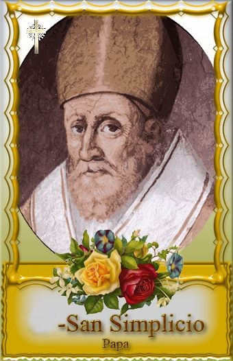 diario7-archivos: 2 DE MARZO: SAN SIMPLICIO, PAPA