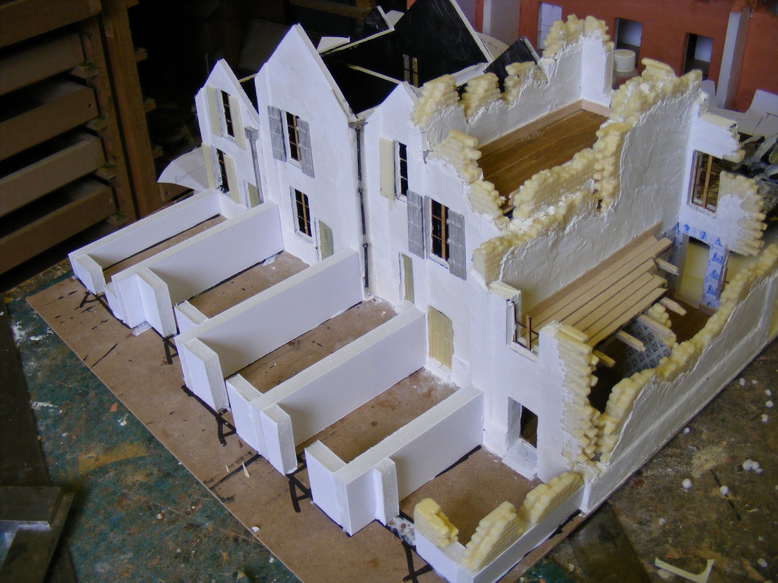 Newest Foam Board Model Houses