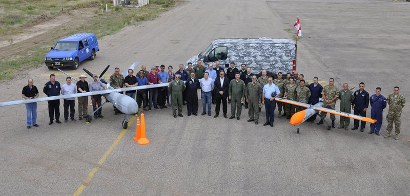 desarrollo defensa y tecnologia belica: Presentación de VANT de la FAA