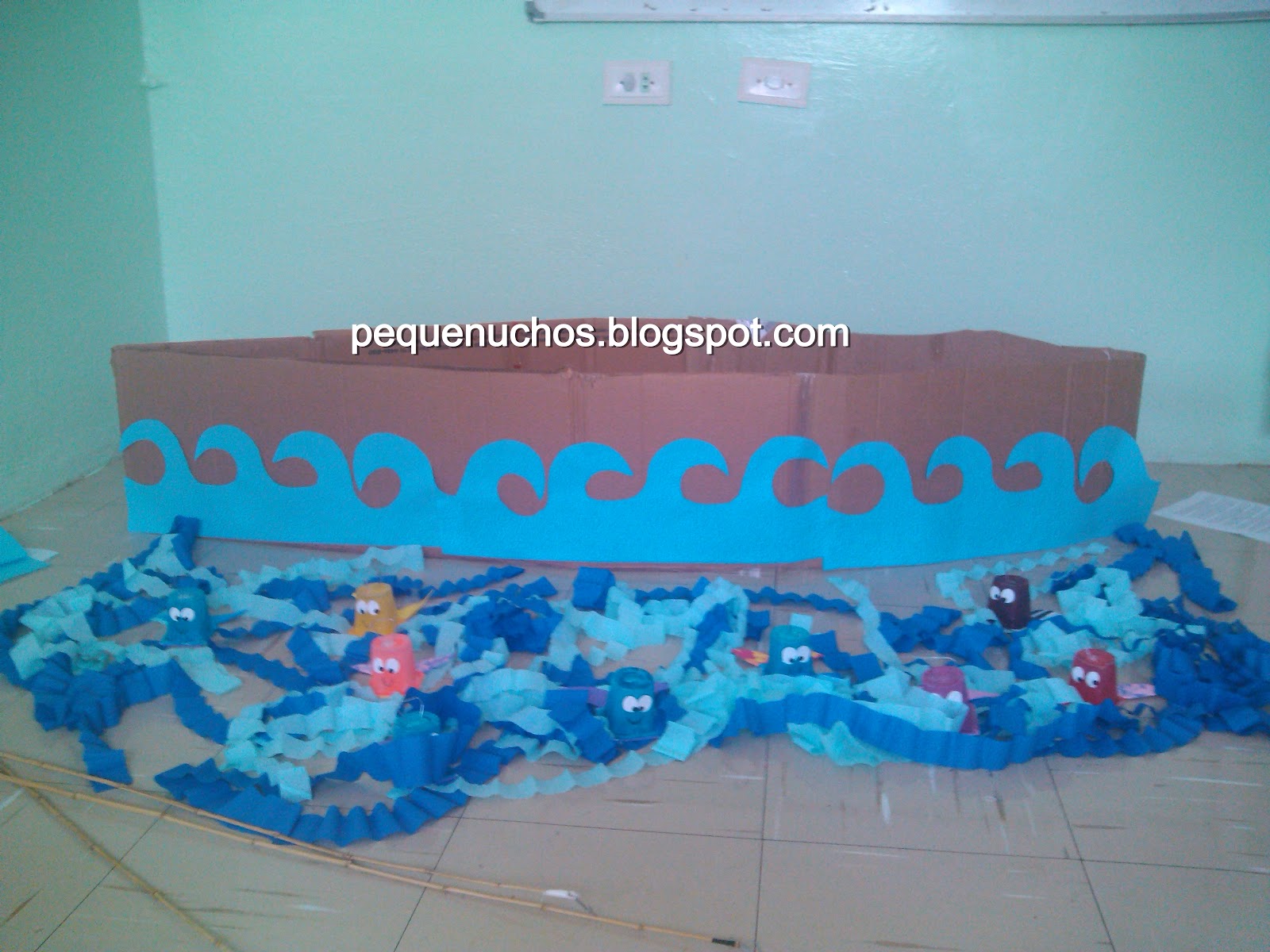 Atividades para Educação infantil!!!!: Canoa de papelão