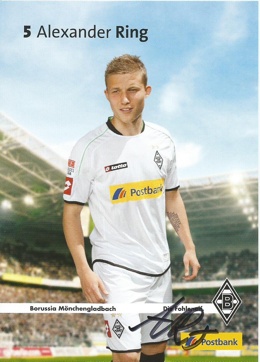 Krzychu Autografy: Alexander Ring