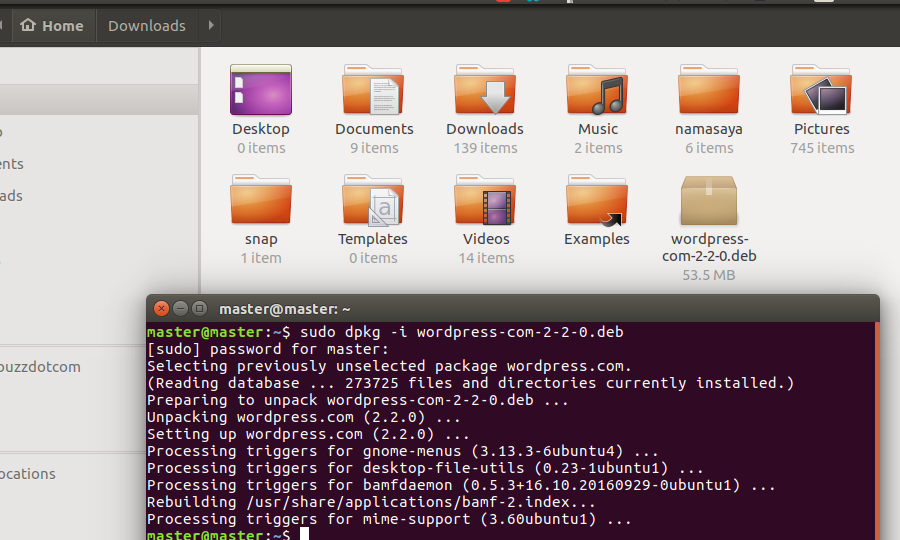 How To Install WordPress.com Desktop Client on Ubuntu