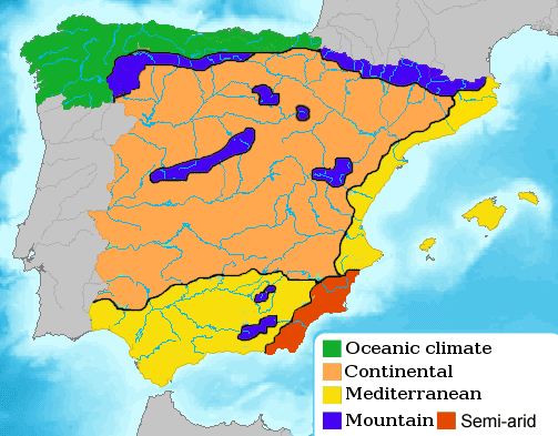 Aula de Adriana: 1º British: Webquest on the climates of Spain