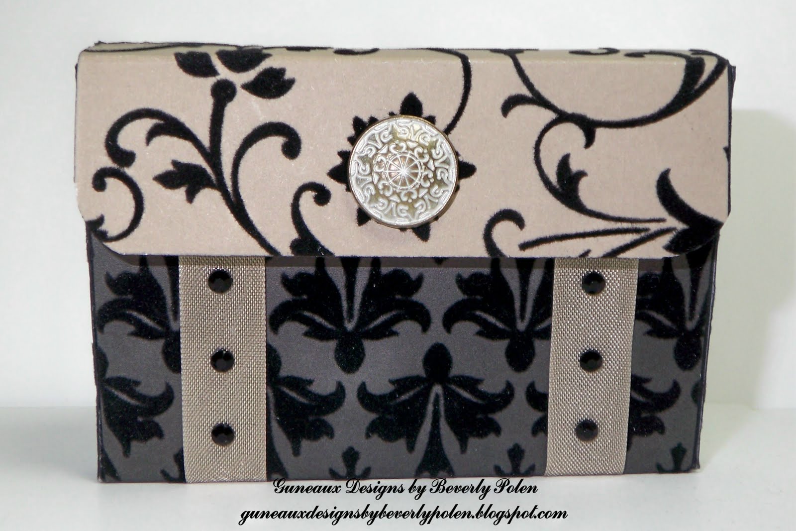 Guneaux Designs by Beverly Polen: Stampin' Up! Mocha Morning Purse ...