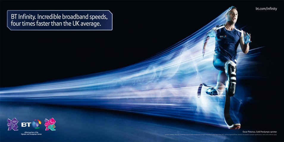 Visual Dispensary: BT Infinity Olympic campaign 2011.