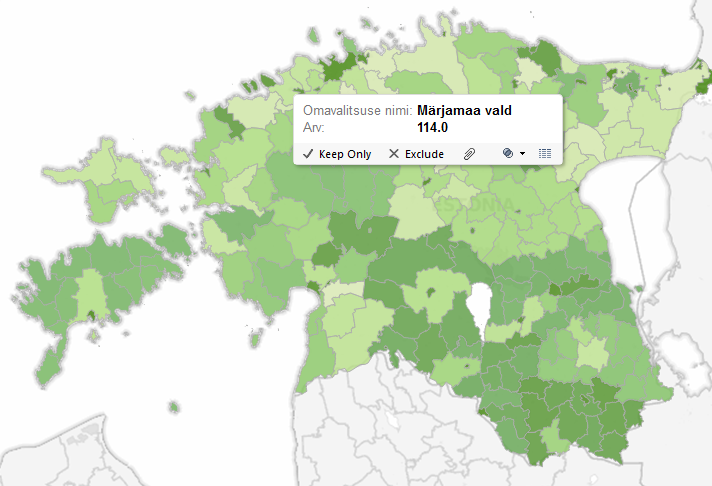 Data Dream: Tableau geospatial analysis (Esri, Maaamet WMS etc) Data Dream: Tableau geospatial analysis (Esri, Maaamet WMS etc)