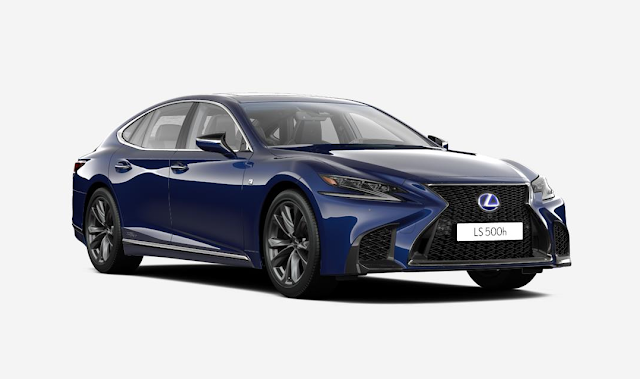 Lexus LS (2018 à 2024) - Couleurs et code peinture