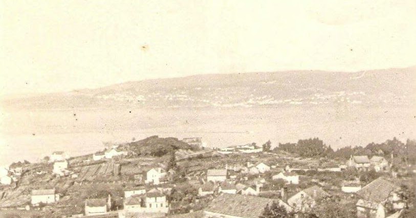 Mogor & Rías Baixas: Foto antigua de Mogor desde Cruceiro do Vento.