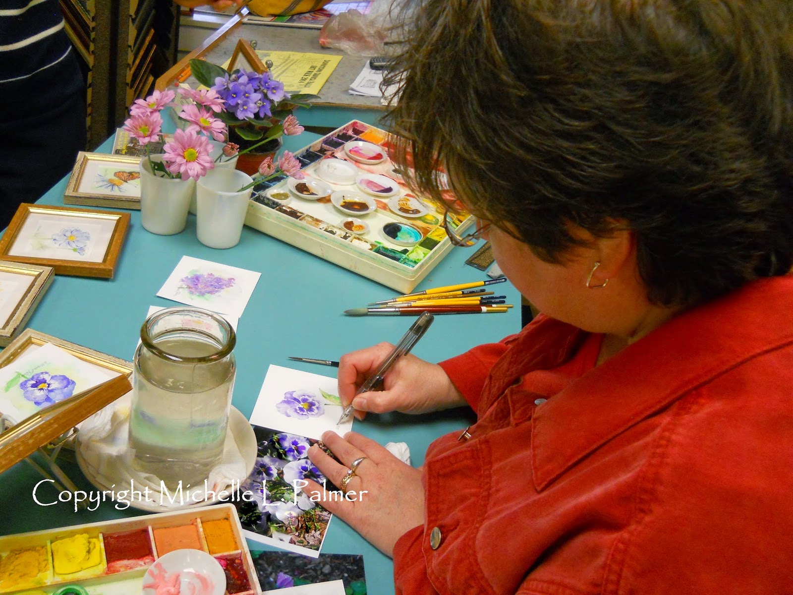 Michelle Palmer: ArtWalk & Watercolor fun~