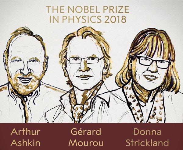 Meet the Winners of Nobel Prize for Physics 2018 | Csslord