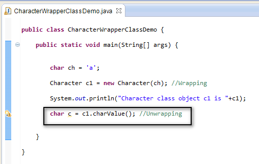 Selenium-By-Arun: 248. Character Wrapper Class Selenium-By-Arun: 248. Character Wrapper Class