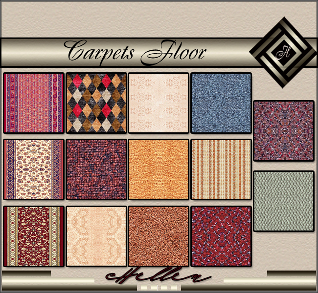 HelleN sims3 : Carpets floor.