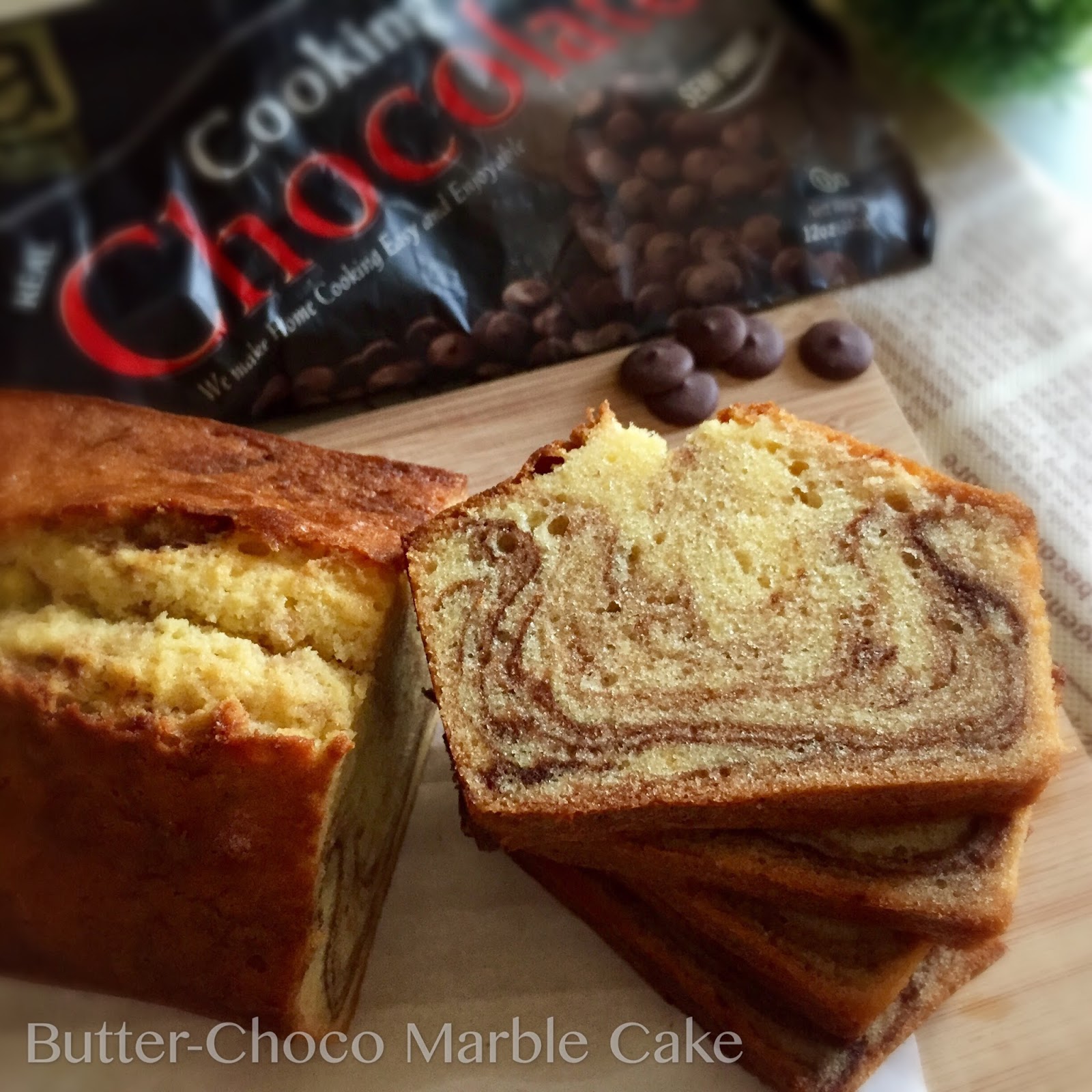 My Mind Patch: Butter-Choco Marble Cake 牛油巧克力大理石蛋糕