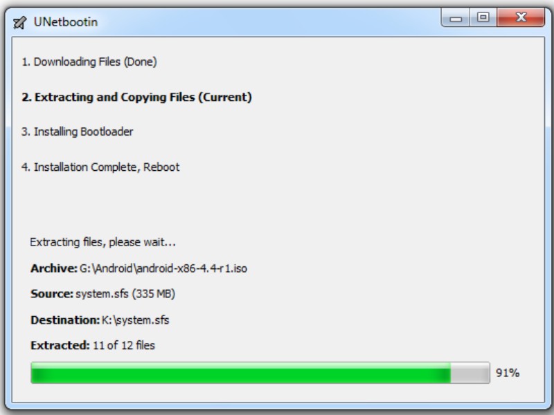 Extract file download