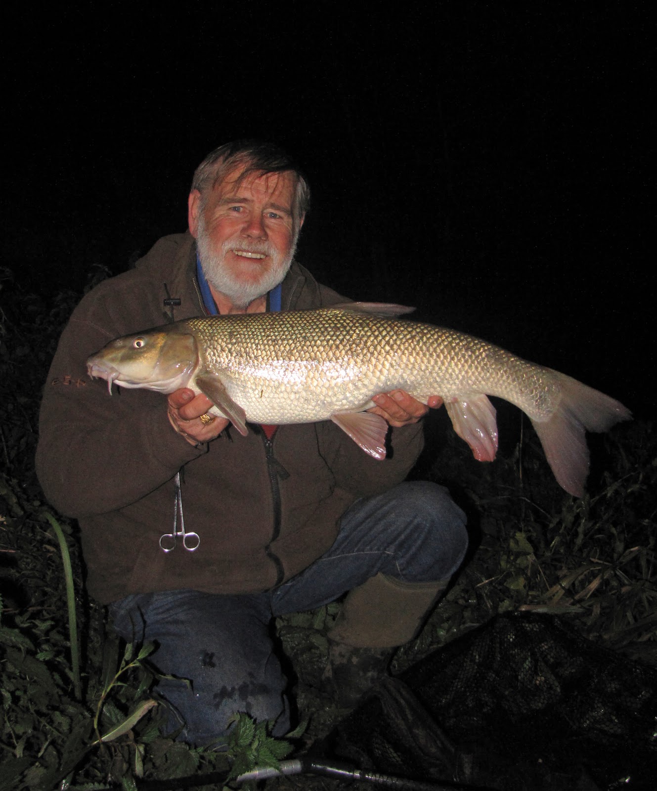 Travelling Man: Double figure barbel are always welcome.