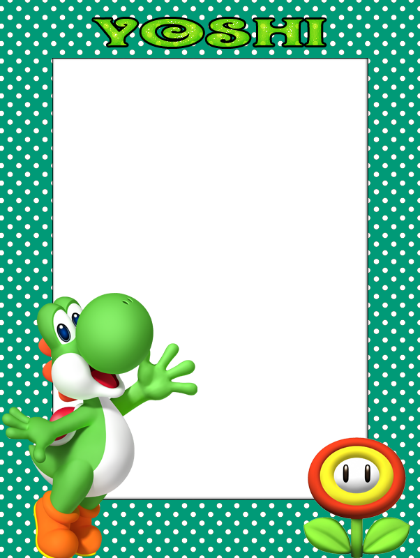 MARCOS PARA PHOTOSHOP Y ALGO MAS: PERSONAJES DE MARIO BROS