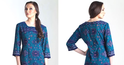 10+ Gambar Model Baju Endek Wanita Terbaru 2017