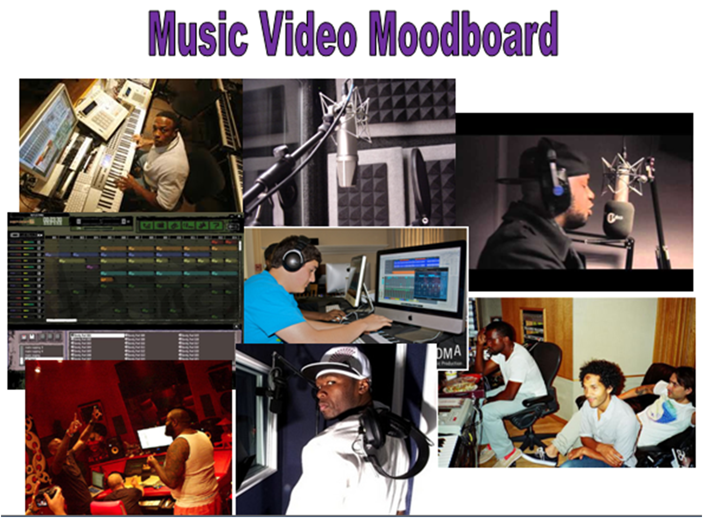 A2 Media: Mood board for music video