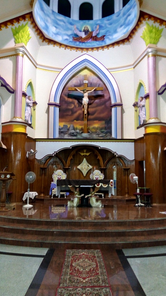 Tamilnadu Tourism: Sacred Heart Church, Kadayal, Kanyakumari