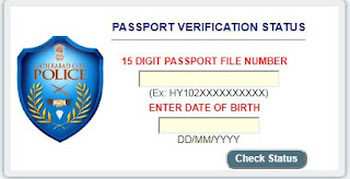 Passport Application & Police Verification Status Check| Track Online ...