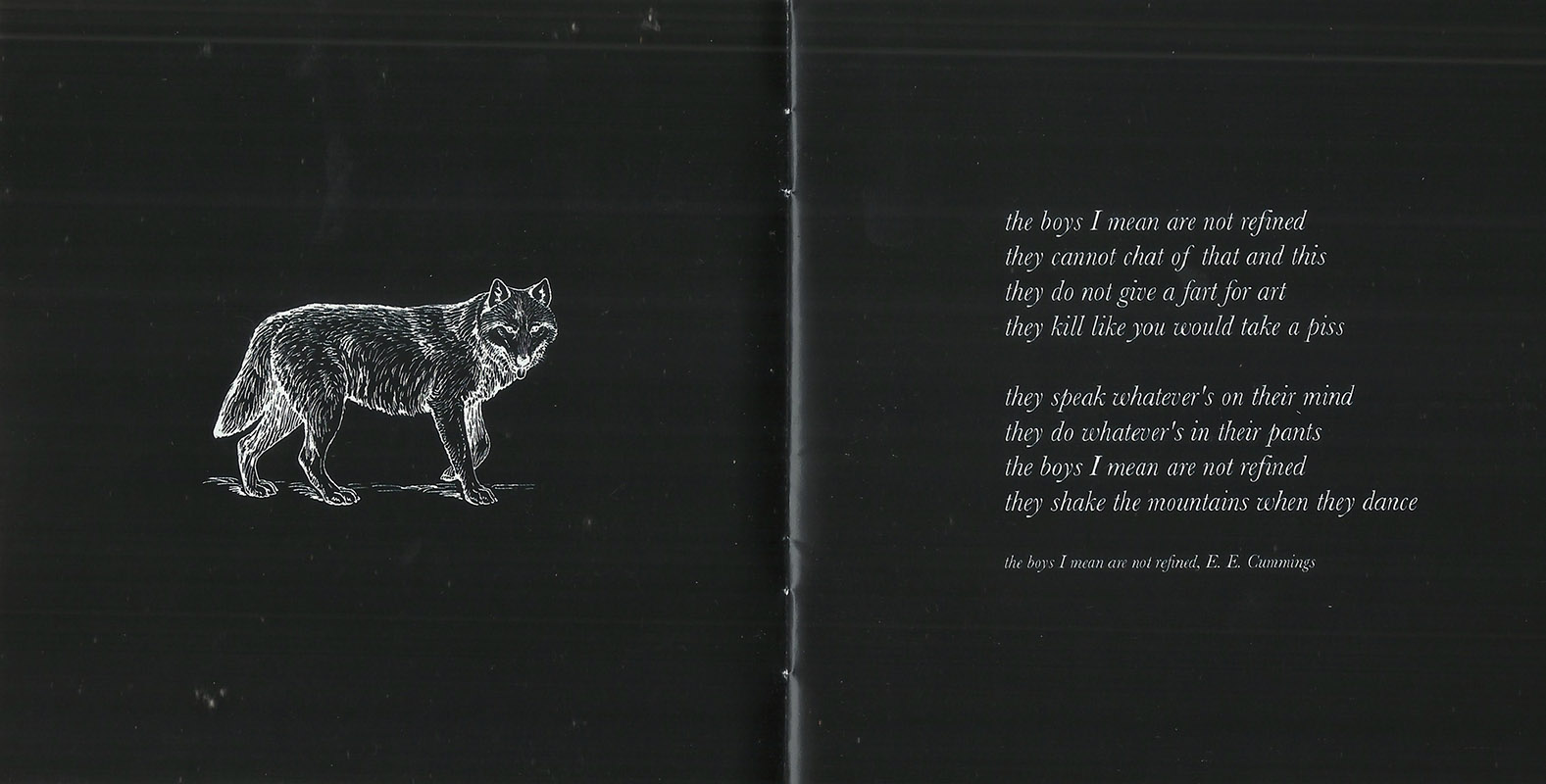 Encarte: Jão - Lobos - Encartes Pop