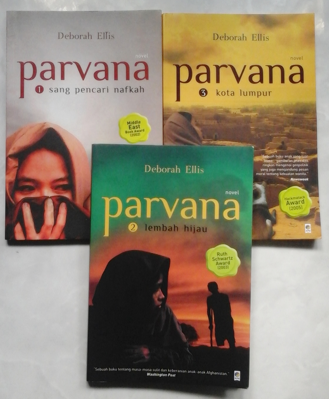Crystal Skies: Review ++ : Parvana by Deborah Ellis