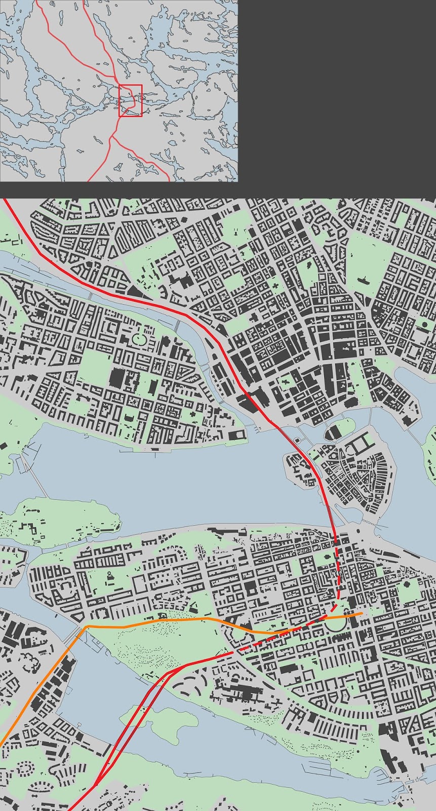 Walking Stockholm: The Railroad Comes to Stockholm