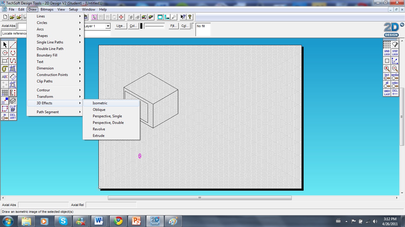 CAD Progression: Creating Objects in 2D Design