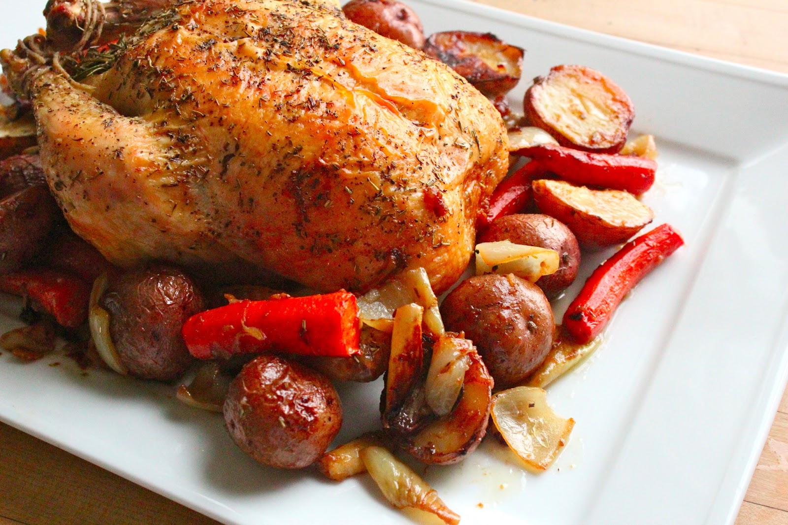Carey On Lovely: Perfectly Roasted Chicken