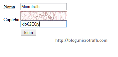 Tutorial Membuat Captcha di CodeIgniter - Microtrafh Tutorial dan Sharing