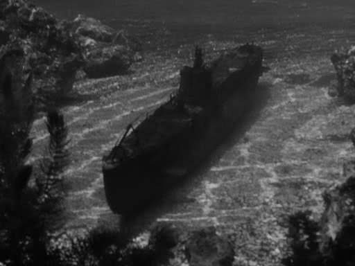 model ships in the cinema: Destination Tokyo 1943