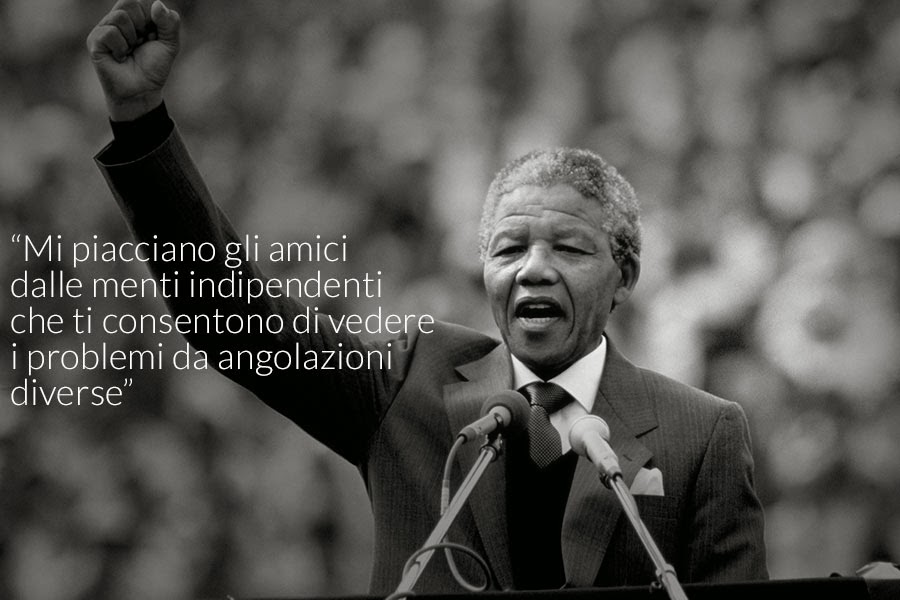 Il Giornalino della 2° C: le frasi più significative di Nelson Mandela