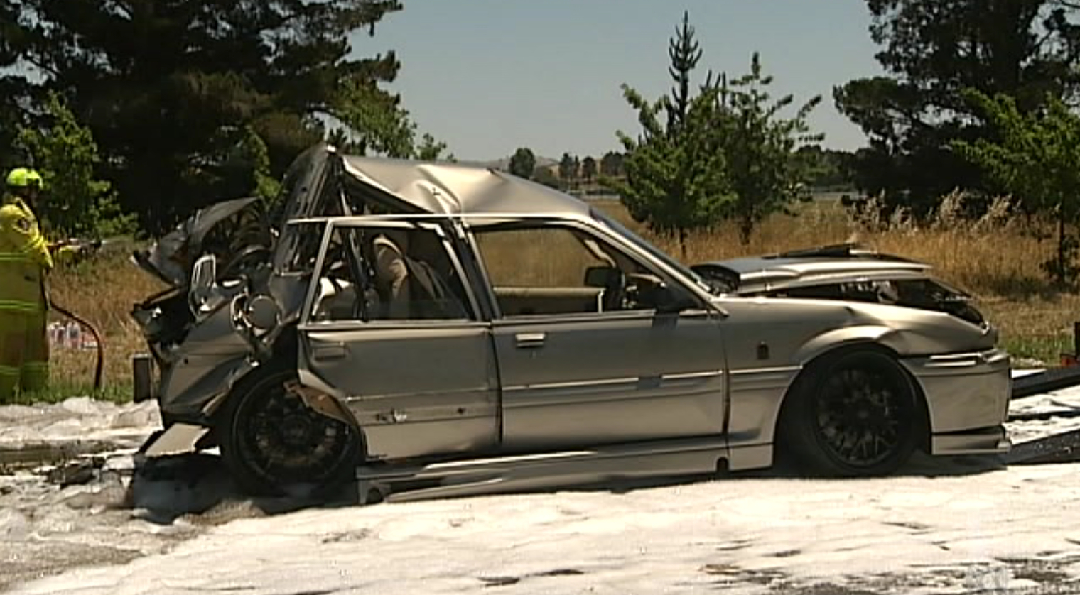 on four wheels: Summernats 2013 - Dreams smashed in seconds