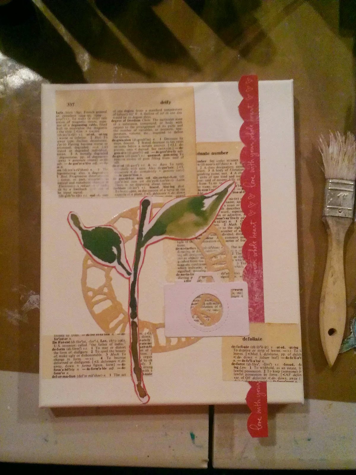 *Creations For A Star*: Round robin collage