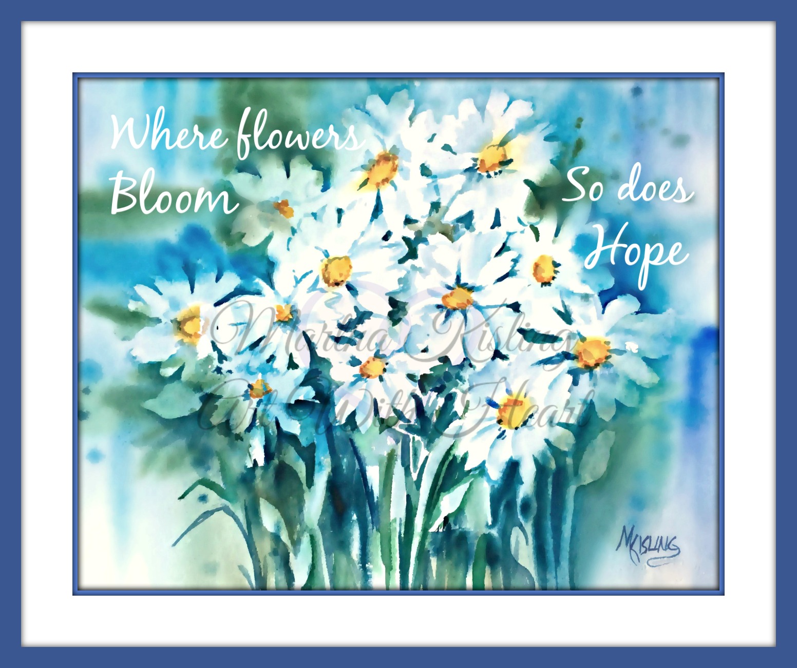 Martha Kisling Art With Heart : Watercolor & Words Wednesday - WHITE ...