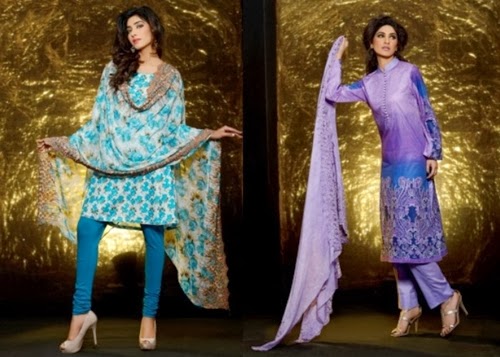 Lala Prints Lawn Collection 2014 | Macrame Lawn Summer Lookbook 2014 by ...