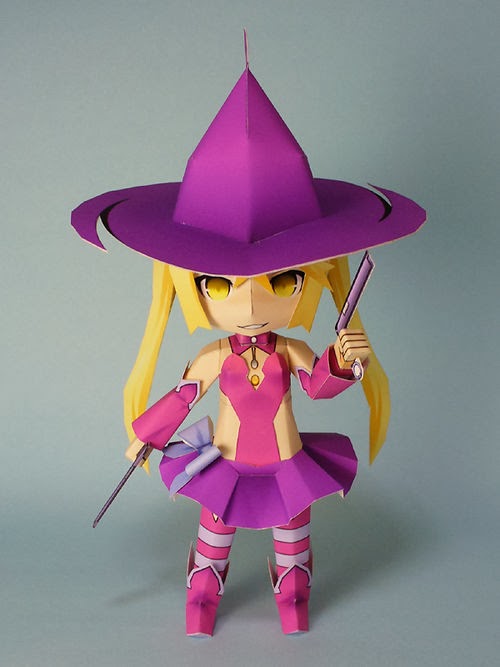 Papercraft - Puella Magi Yuuri Asuka - Papercraft4u | Free Papercrafts ...
