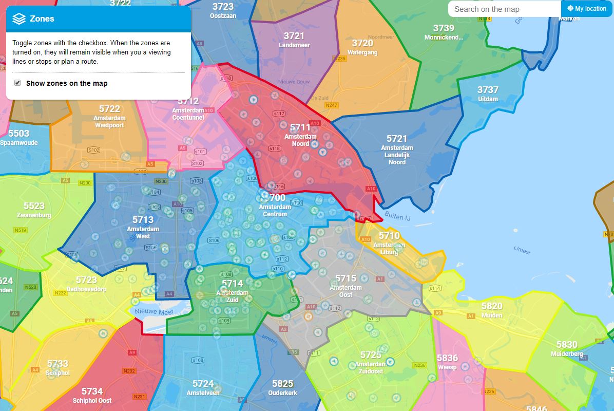 봉모망: 네덜란드 암스테르담 GVB 대중교통 승차권 및 요금 알아보기