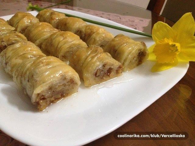 Grkljan sarlija - Tradicionalna pita prelivena šerbetom ~ SLATKA KUHINJA