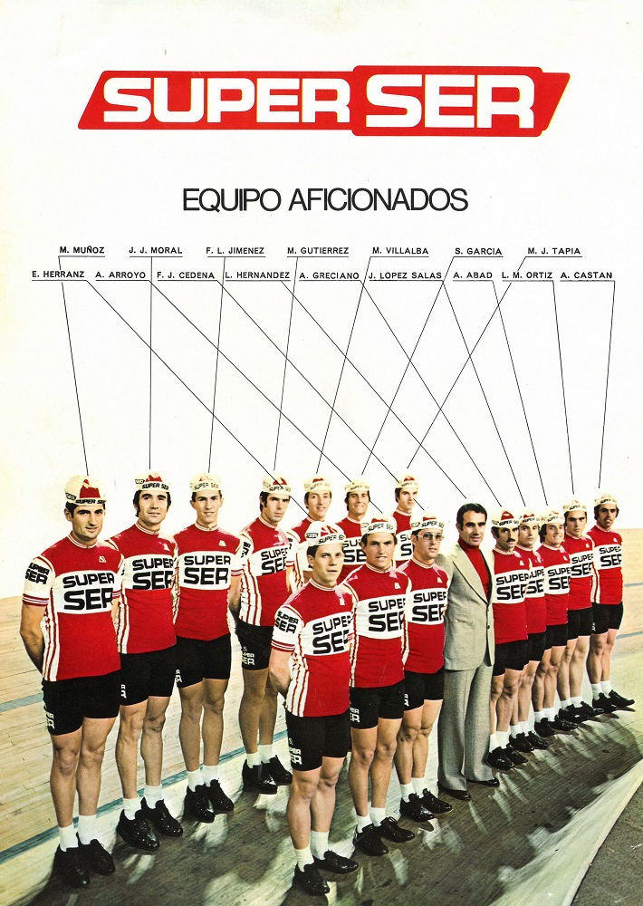 Recordando BICICLETAS ZEUS: Equipo Super Ser 1976