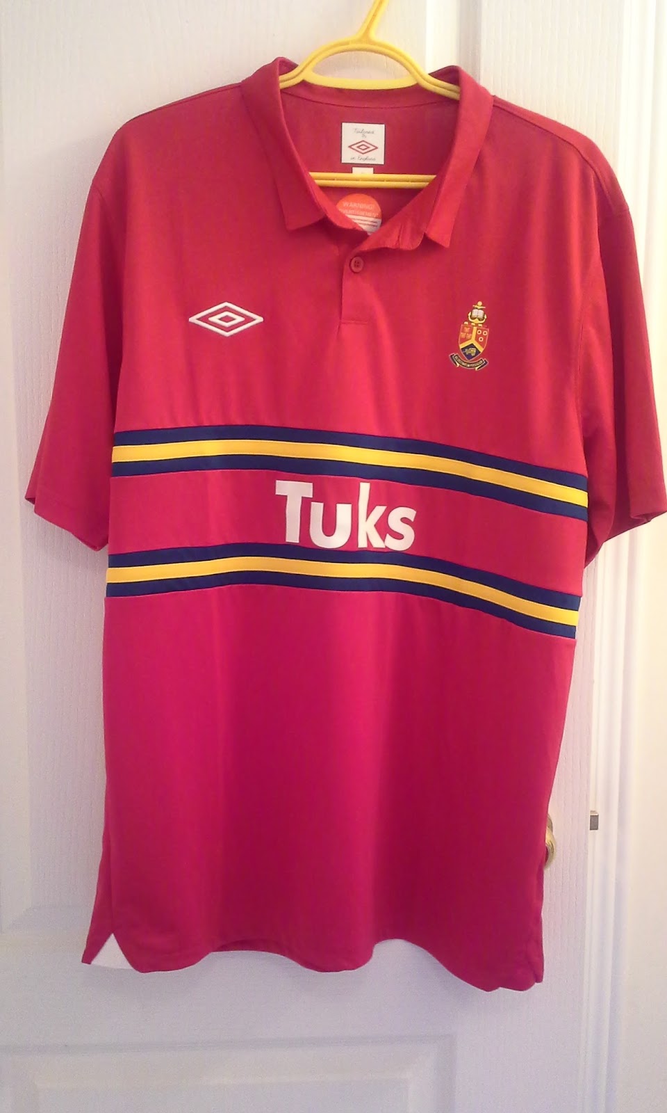 My Umbro Football Jerseys Collection: July 2016